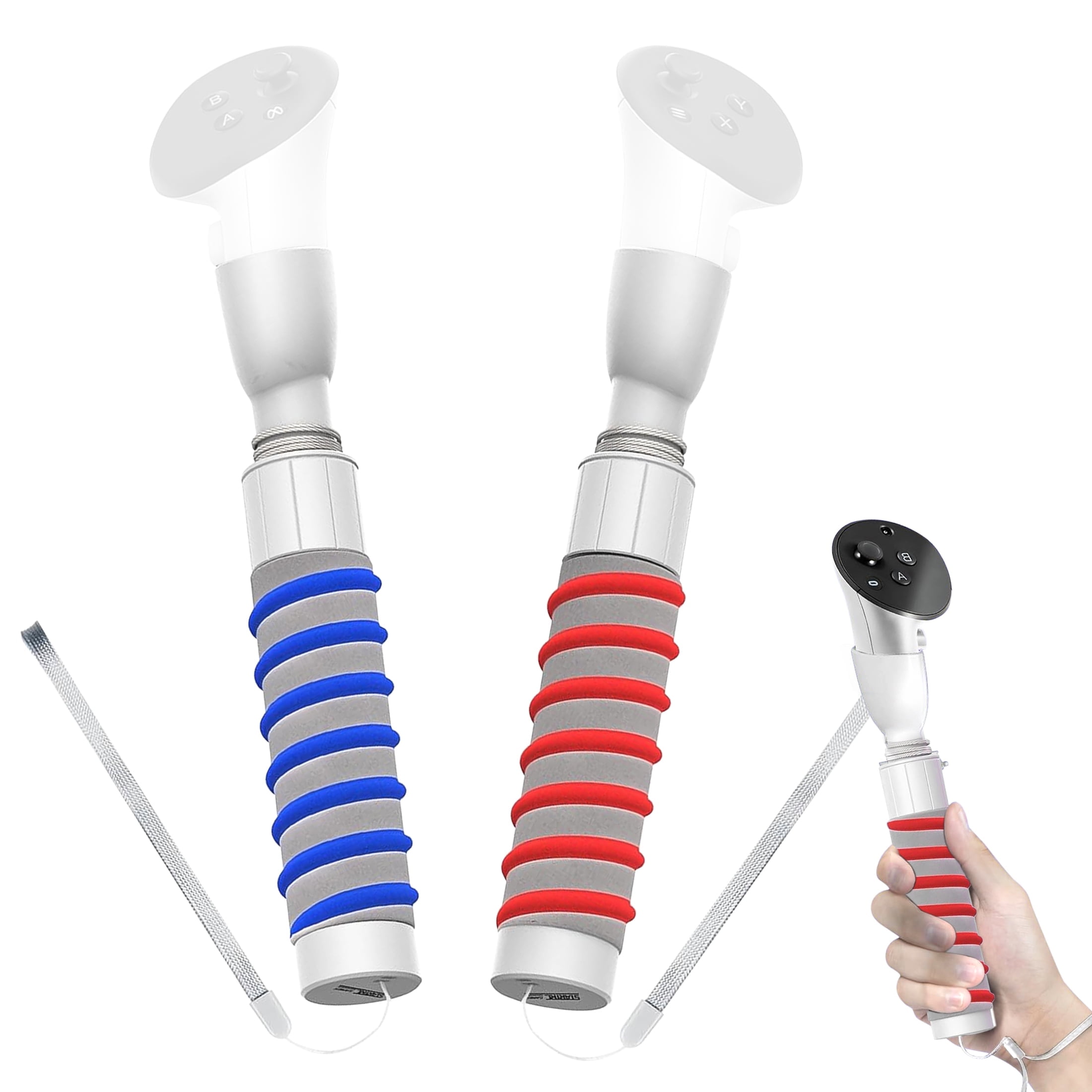 TSV VR Game Handle Attachments Accessories Fit for Meta Quest 3 ...