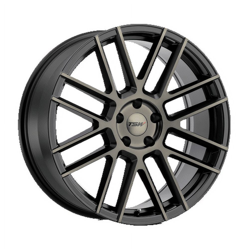 TSW Aluminum Rim MOSPORT 18X8.5in Matte Black with Machine Face and ...