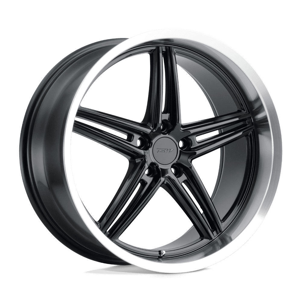 TSW Cast Aluminum Rim TWVRT 18X9.5 5X120 G-BLK MCH LIP 39MM ...