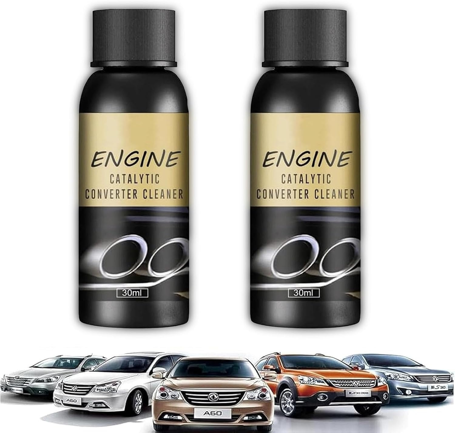 TSYJY 2pcs Catalytic Converter Cleaner, New Catalytic Converter & Fuel ...