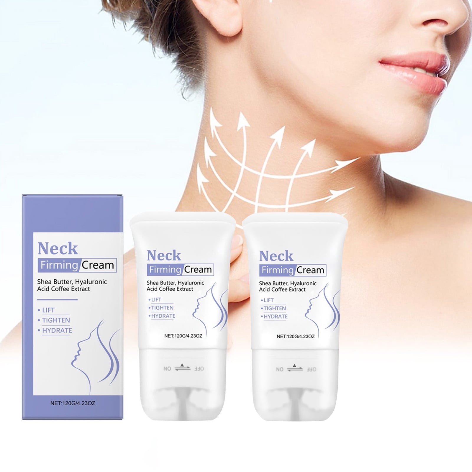 TSYJY Neck Firming Lifting Neck Cream,Face & Neck Collagen Cream ...