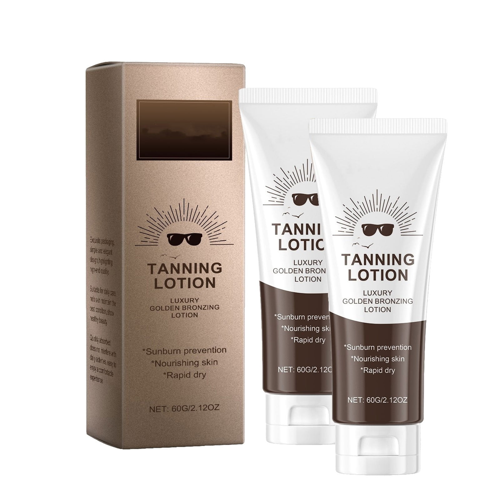 TSYJY Self Tanner Tanning Lotion, Small Size Self-Tan Lotion , Instant ...