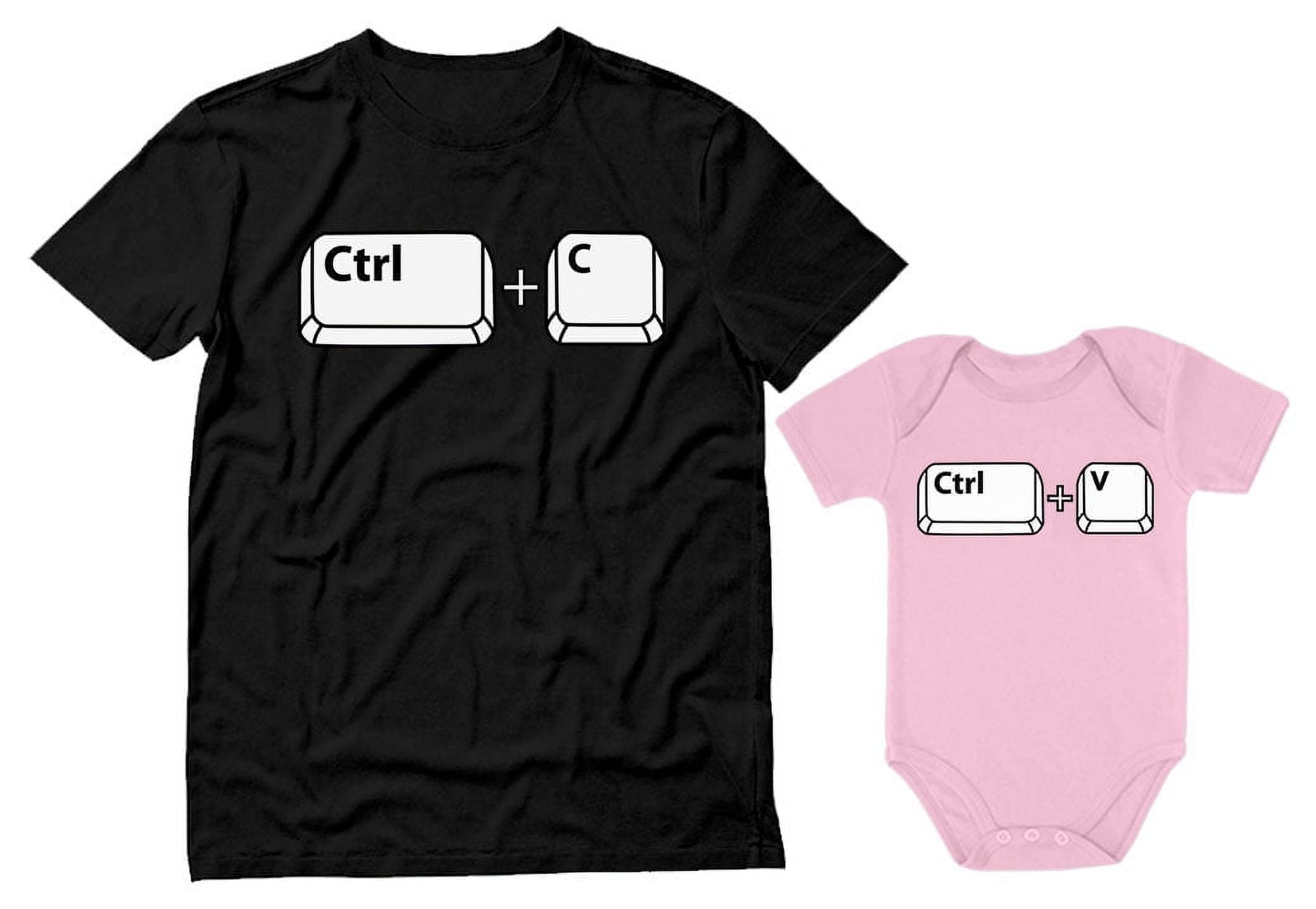 TStars Dad and Baby Matching Outfits Copy Paste Men Shirt Girl Boy Baby ...