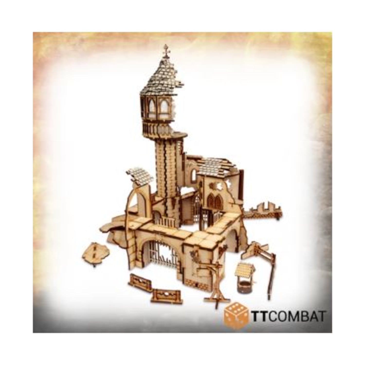 TT Combat Crumbling Tower New - Walmart.com