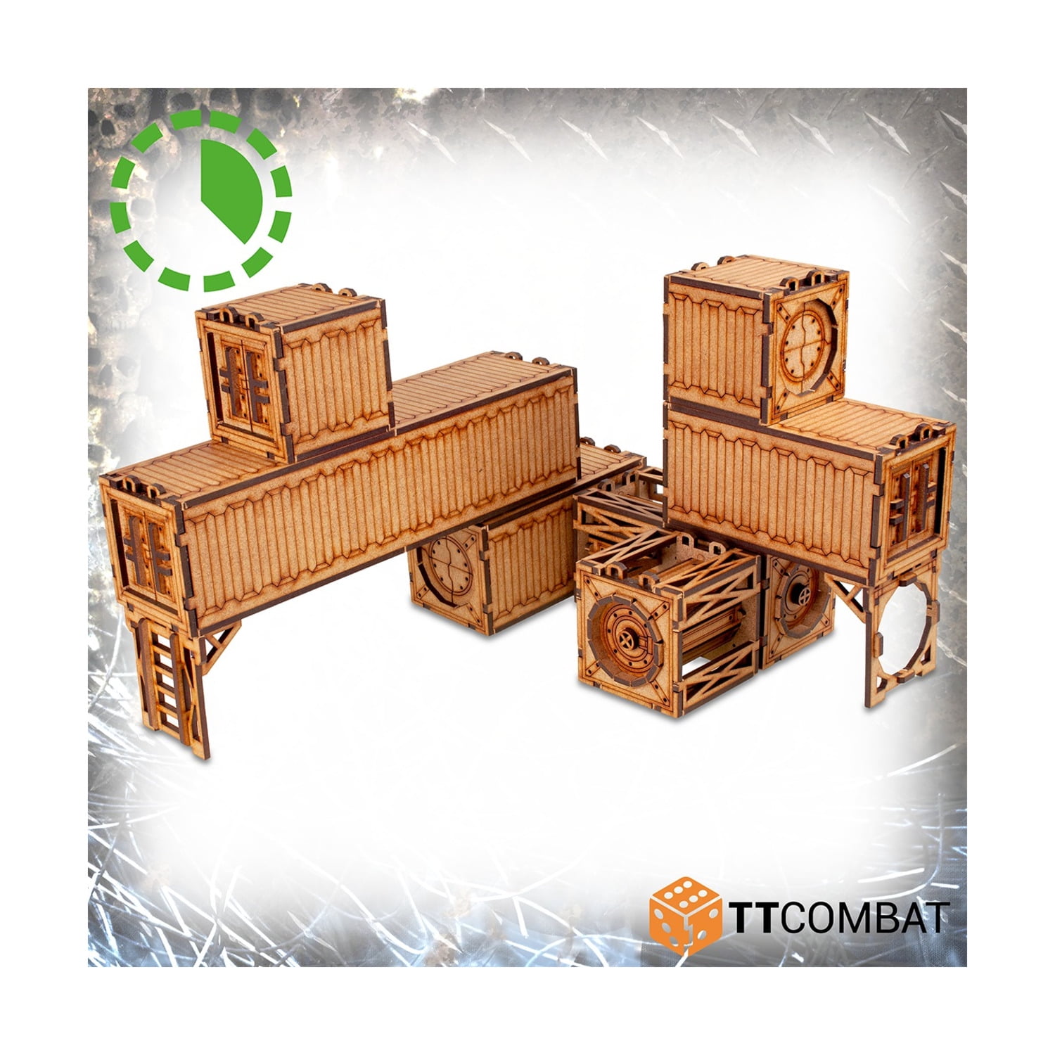 TT Combat Freighter Graveyard - Small Containers New - Walmart.com