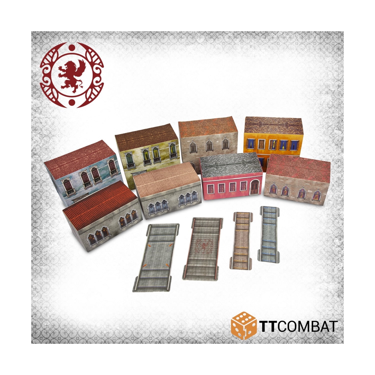 TT Combat Venetian Buildings New - Walmart.com