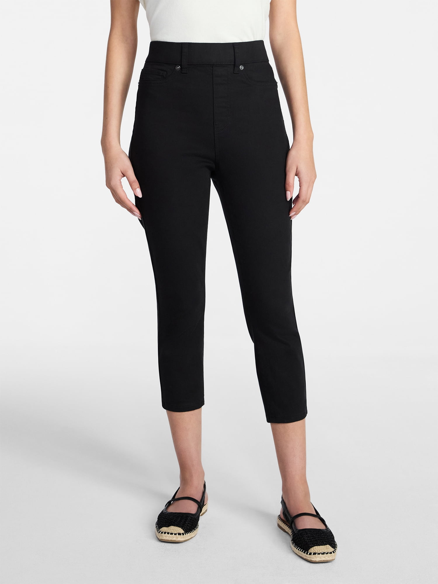 Time and Tru Women's Capri Jeggings, Sizes XS-XXXL - Walmart.com
