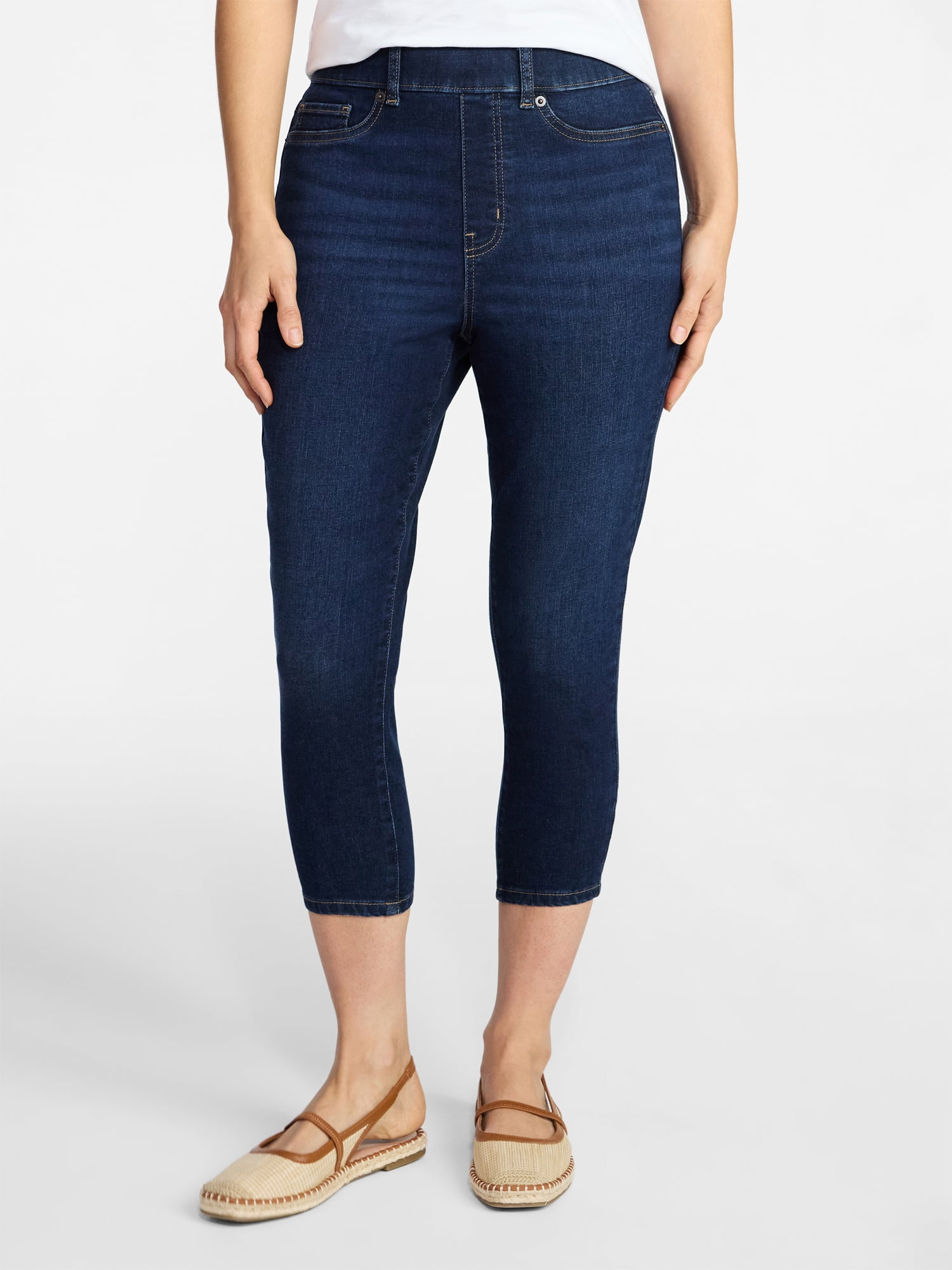 Time and Tru Women's Capri Jeggings, Sizes XS-XXXL - Walmart.com