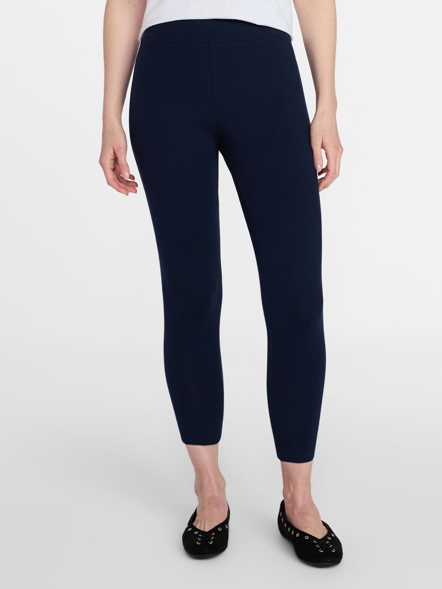 Time and Tru Women's Capri Leggings, XS-XXXL - Walmart.com