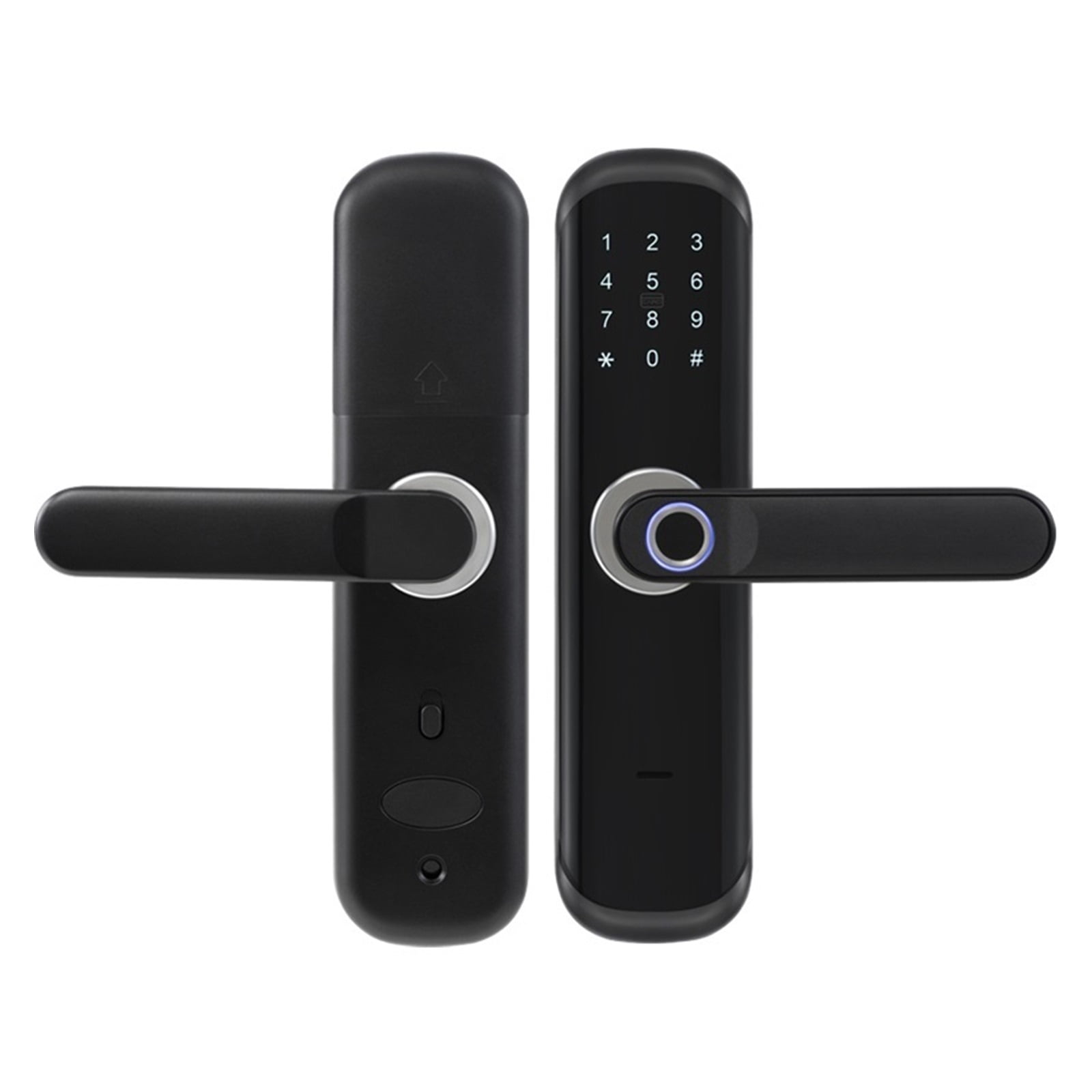 TT Lock Fingerprint Door Lock M1 Card Password Keyless Add Gateway Work ...