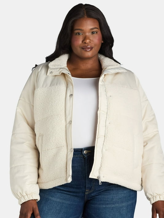 Women's calvin klein puffer jacket store