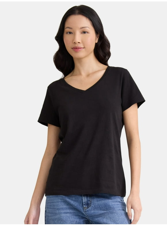 Time and Tru Womens Tops in Womens Clothing - Walmart.com