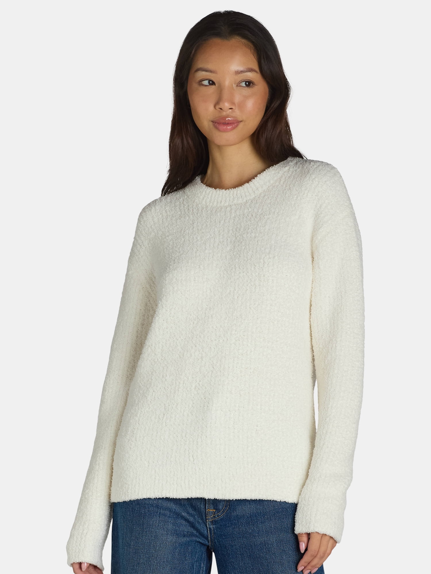 Time and Tru Women's Super Soft Pullover, Size XS-XXXL - Walmart.com