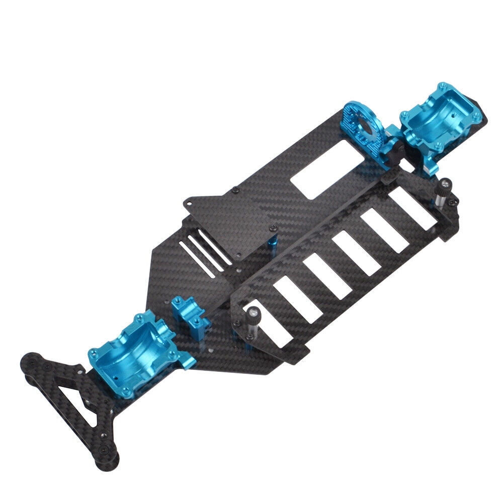 TT02 Carbon Lower Deck W/Diff Case for Tamiya TT-02 TT-02FT Chassis Upgrades - Walmart.com