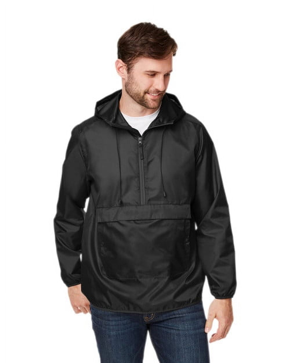 TT77 Team 365 Adult Zone Protect Packable Anorak Jacket Black 3XL ...