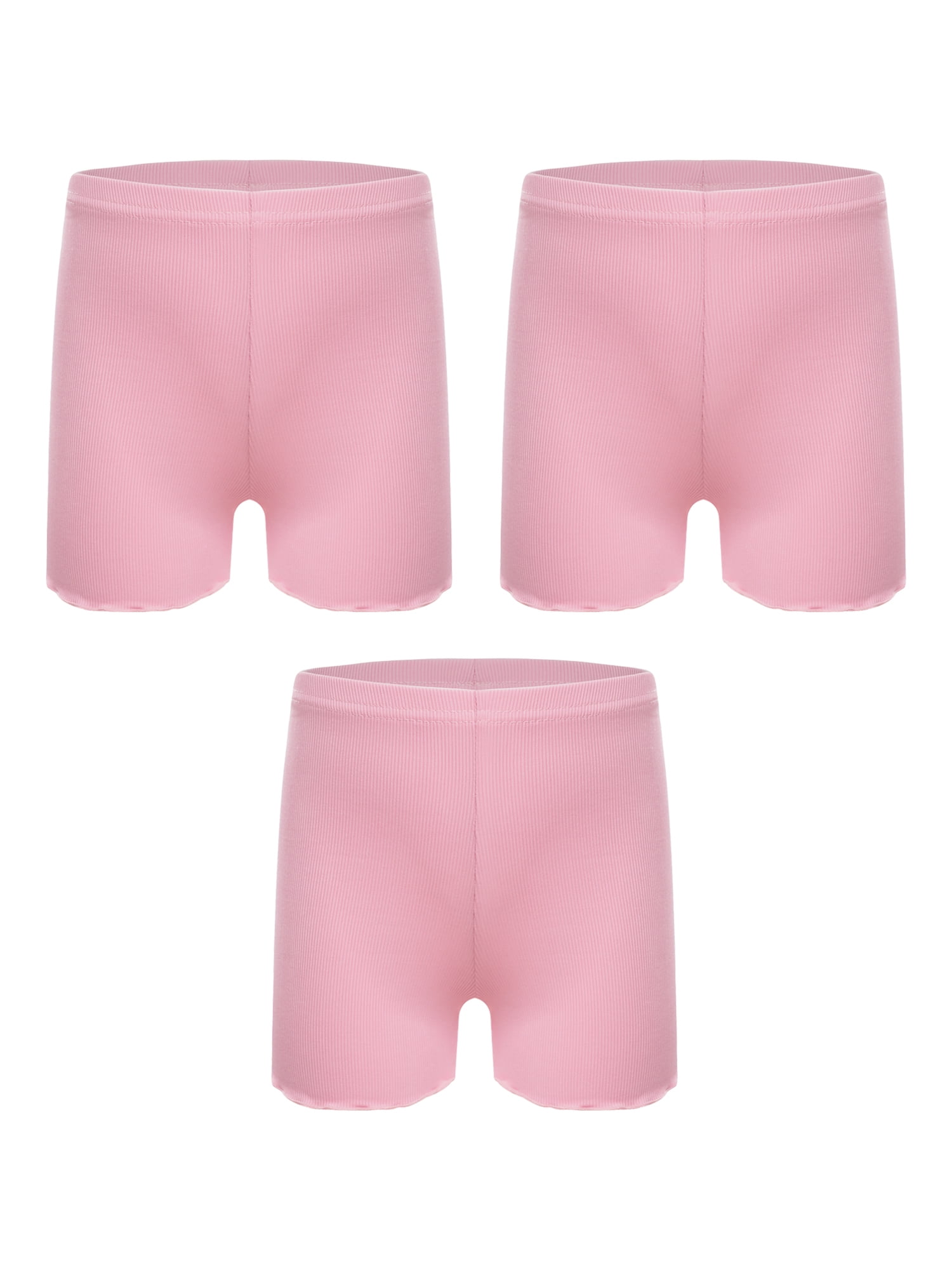 TTAO 3 Pack Girls Dance Shorts Safety Panties Under Dress Shorts ...
