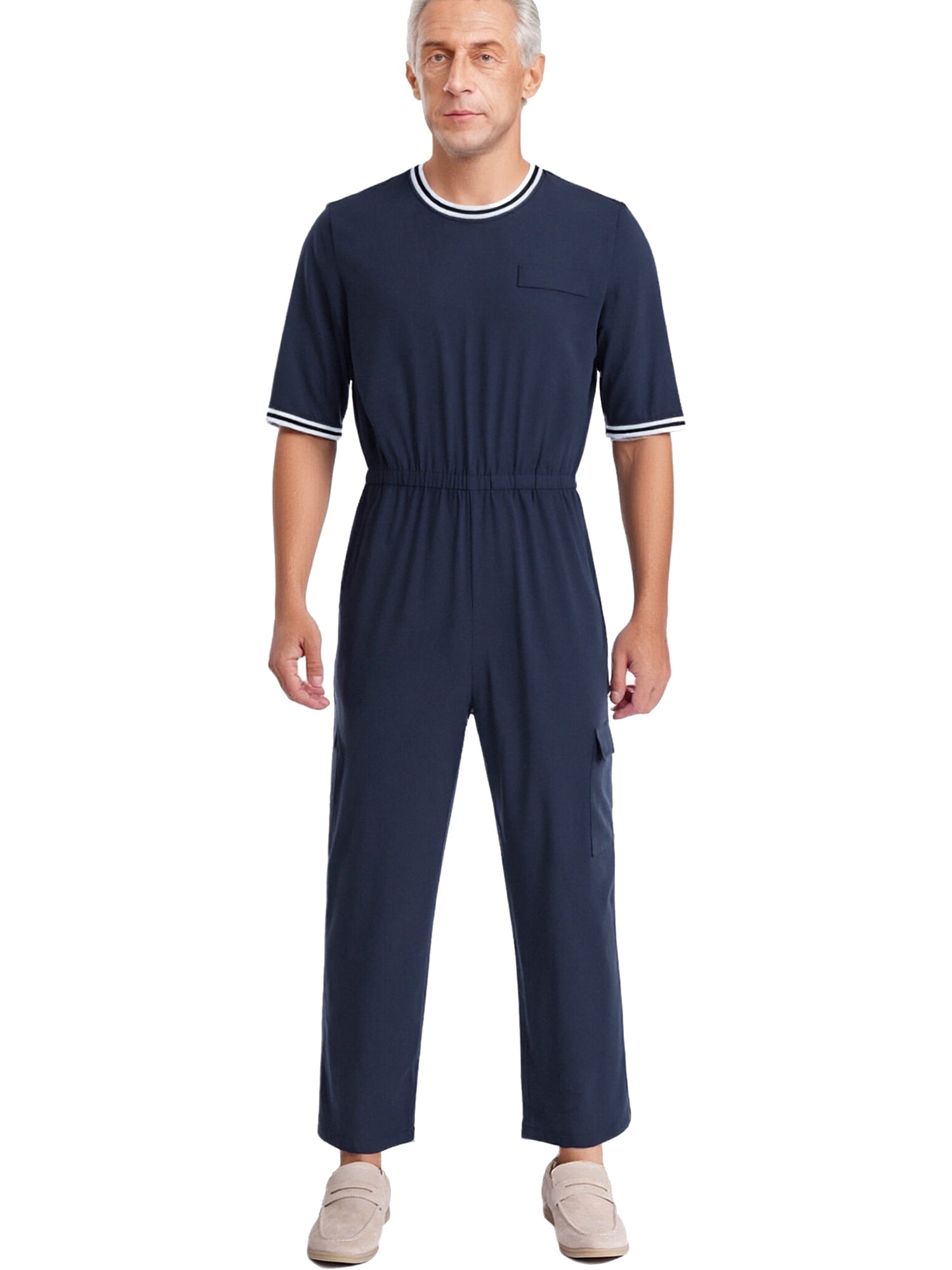 TTAO Adult Special Needs Adaptive Clothing Back Invisible Zipper Anti ...