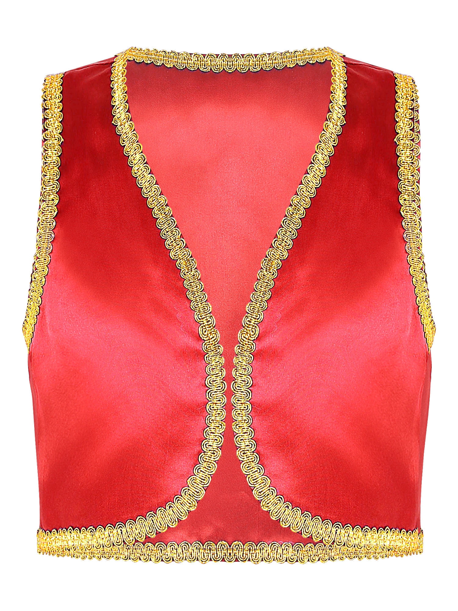 TTAO Boys Halloween Prince Vest Open Front Waistcoat Top Theme Party ...