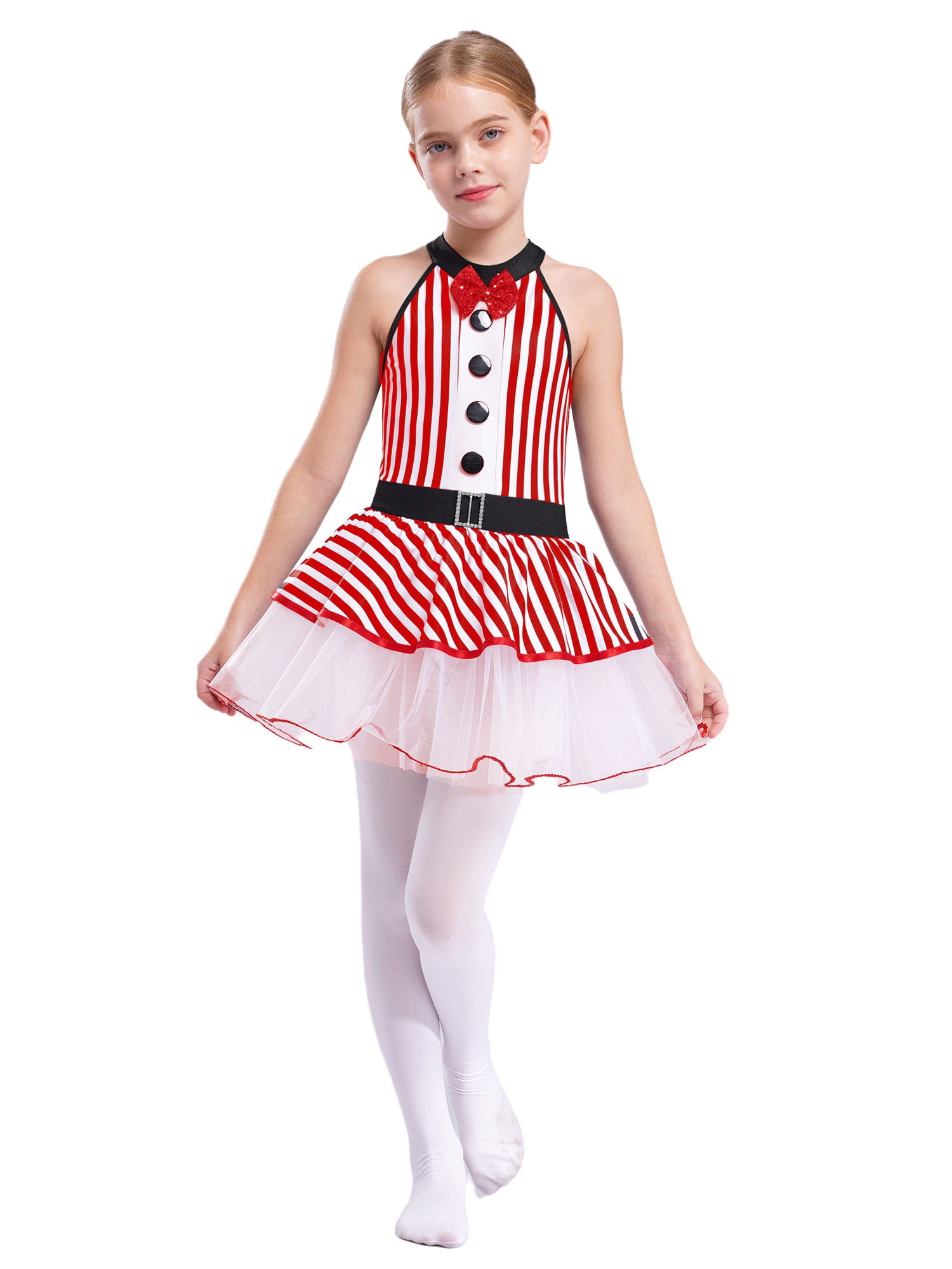 TTAO Girls' Modern Jazz Latin Dance Stage Performance Outfits Ballet ...