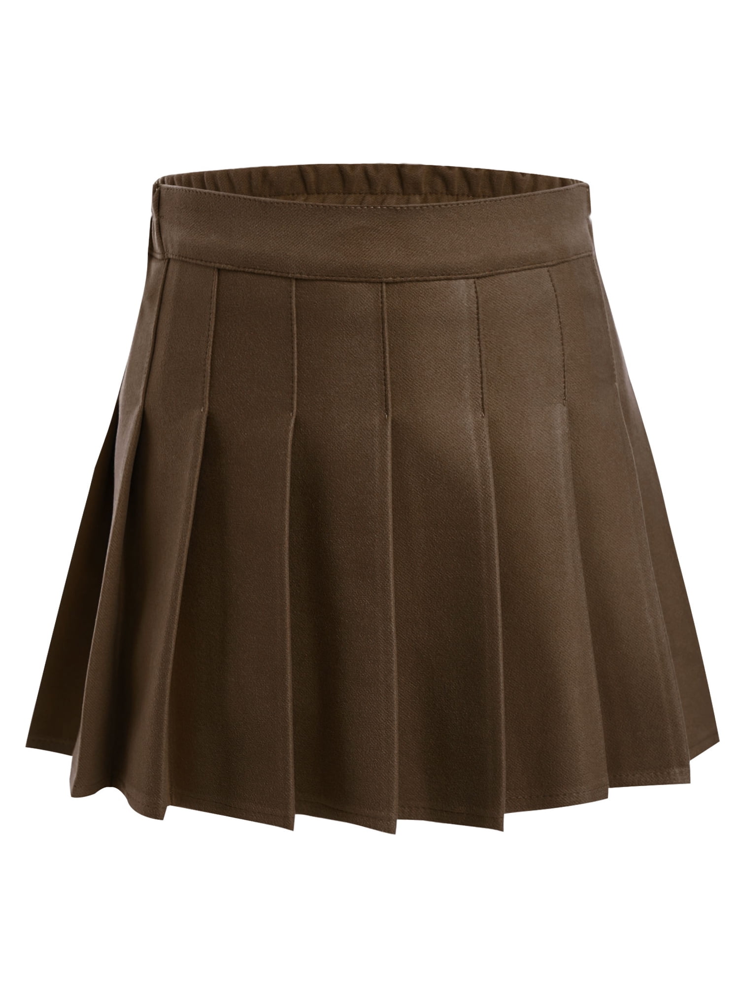 TTAO Kids Girls School Uniform Skirts Pleated Skater Tennis Skirts A ...