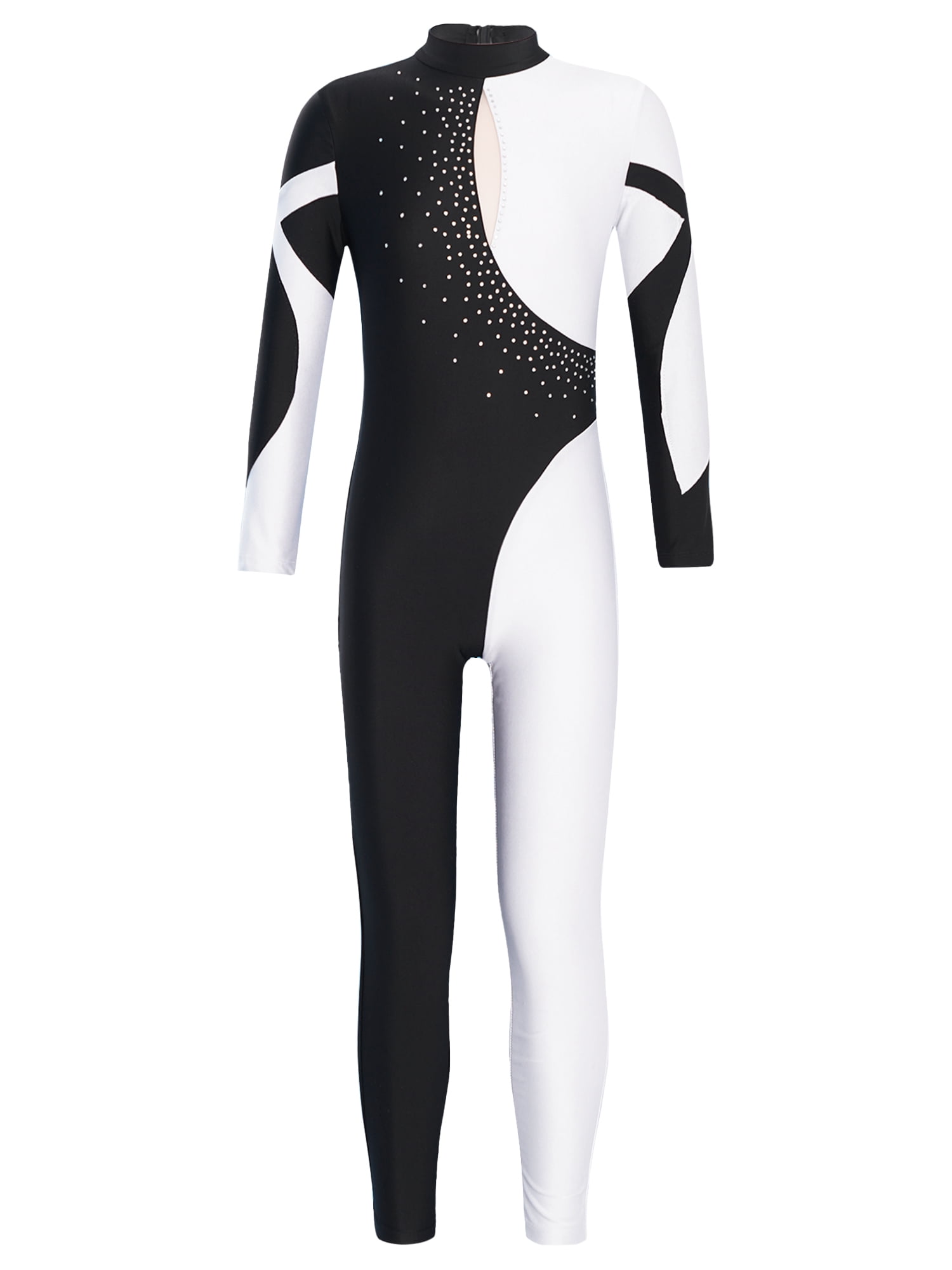 TTAO Kids Girls Unitard Full Body Gymnastic Leotard Ballet Dance One ...