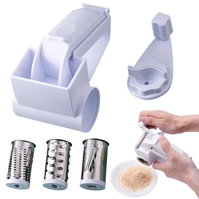 TTAUHJUT Hand Cranked Rotating Cheese Grater Kitchen Creative Cheese ...