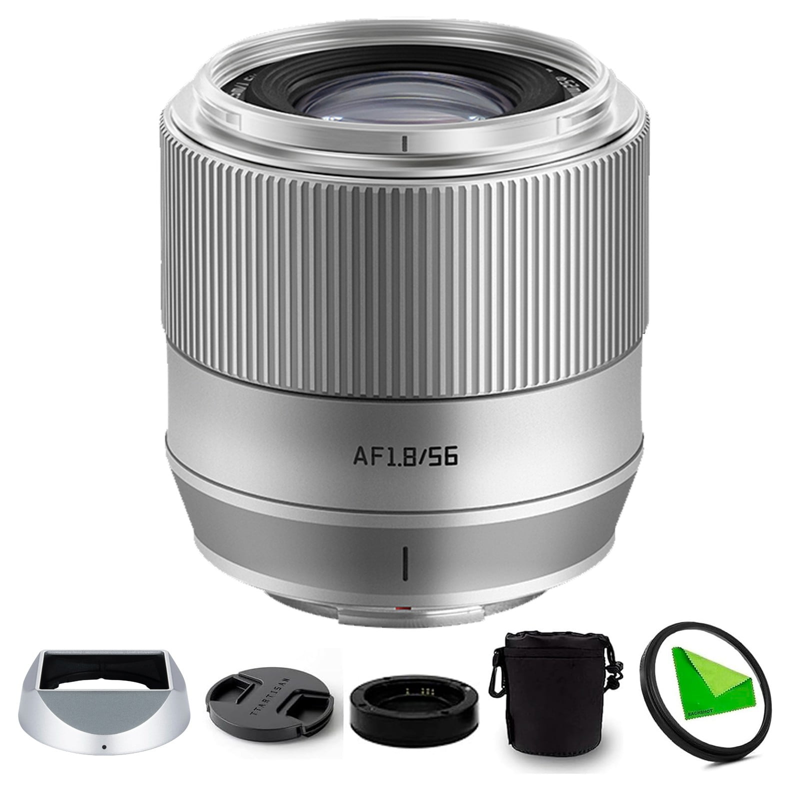 TTArtisan 56mm F1.8 X-Mount Autofocus APS-C Prime Lens for Fujifilm Fuji X-Mount Cameras X-A1 X ...