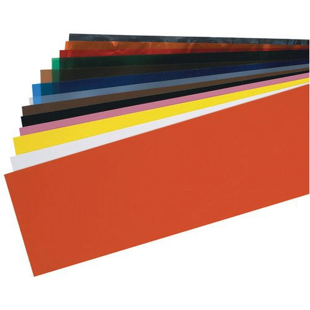TTC PSS5A 14 Piece Plastic Shim Stock Assortment-5" x 20" Color Coded ...