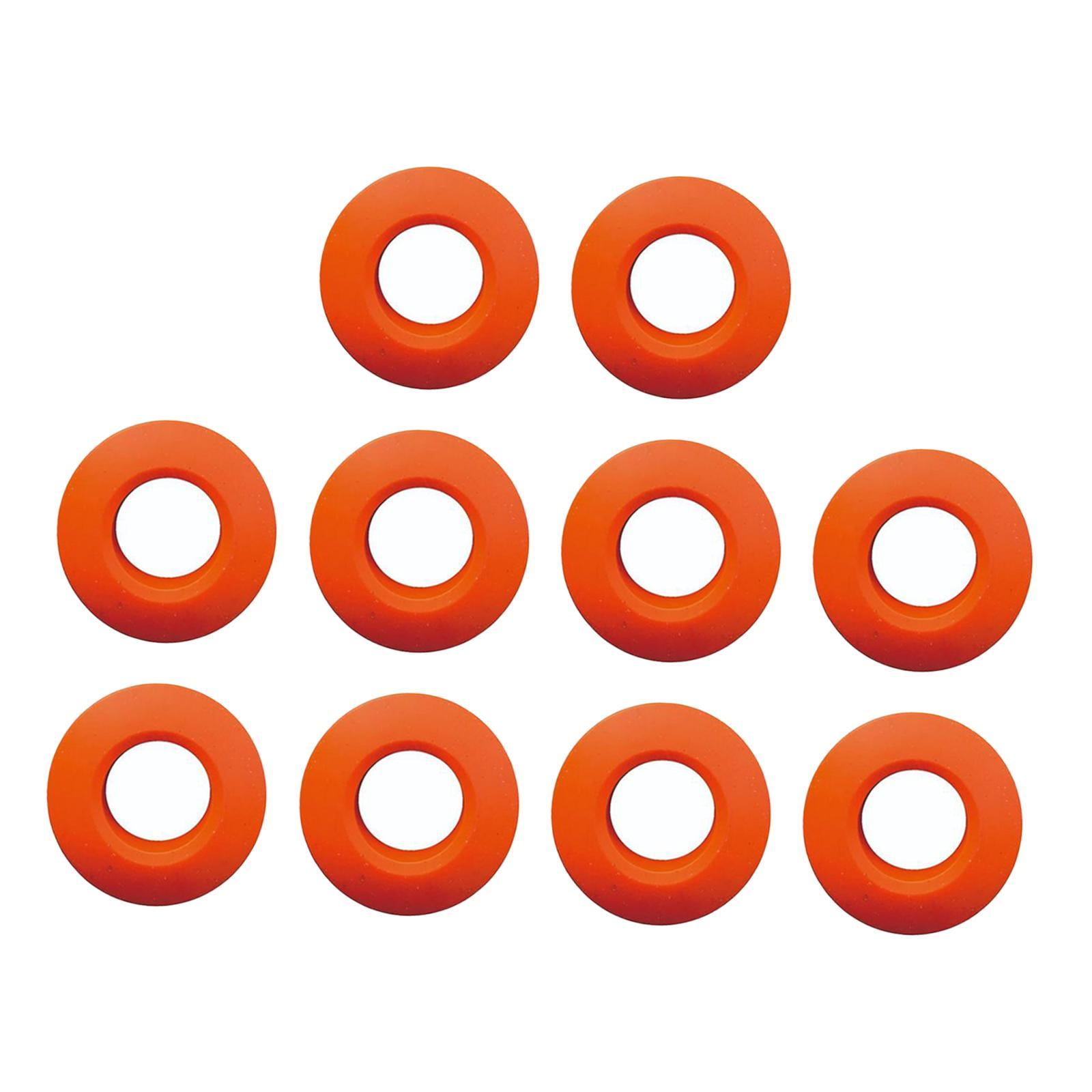 TTETTZ 10 Pieces Kayak Paddle Drip Rings PVC Paddle Protection for ...