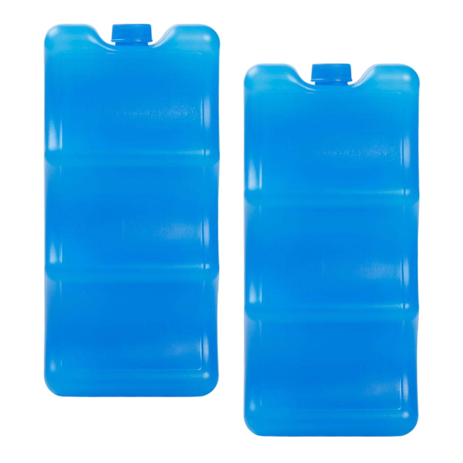 TTETTZ 2 Pieces Ice Packs 650ml Leakproof Portable Cool Pack for Family ...