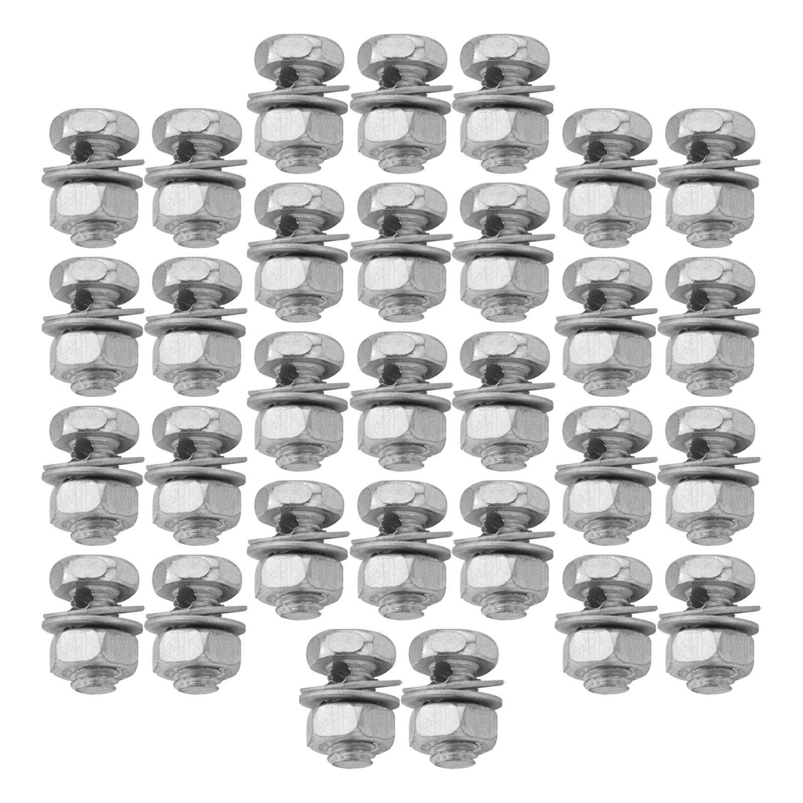 TTETTZ 30 Pieces Brake Cable Regulator Clamp Fastening Cable Anchors ...