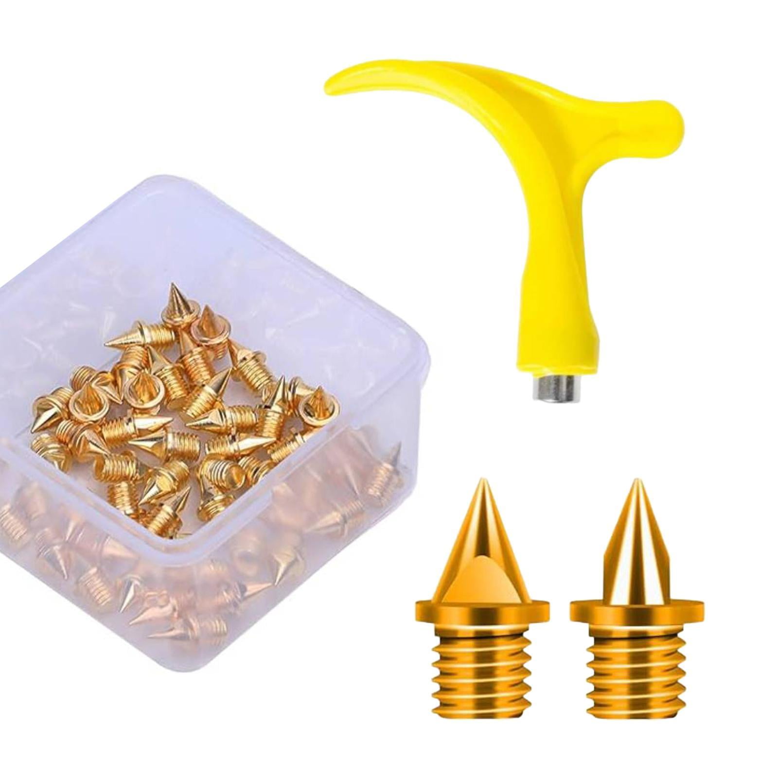 TTETTZ 50Pcs Track Shoe Spikes Track and Field Running Spikes 5mm ...