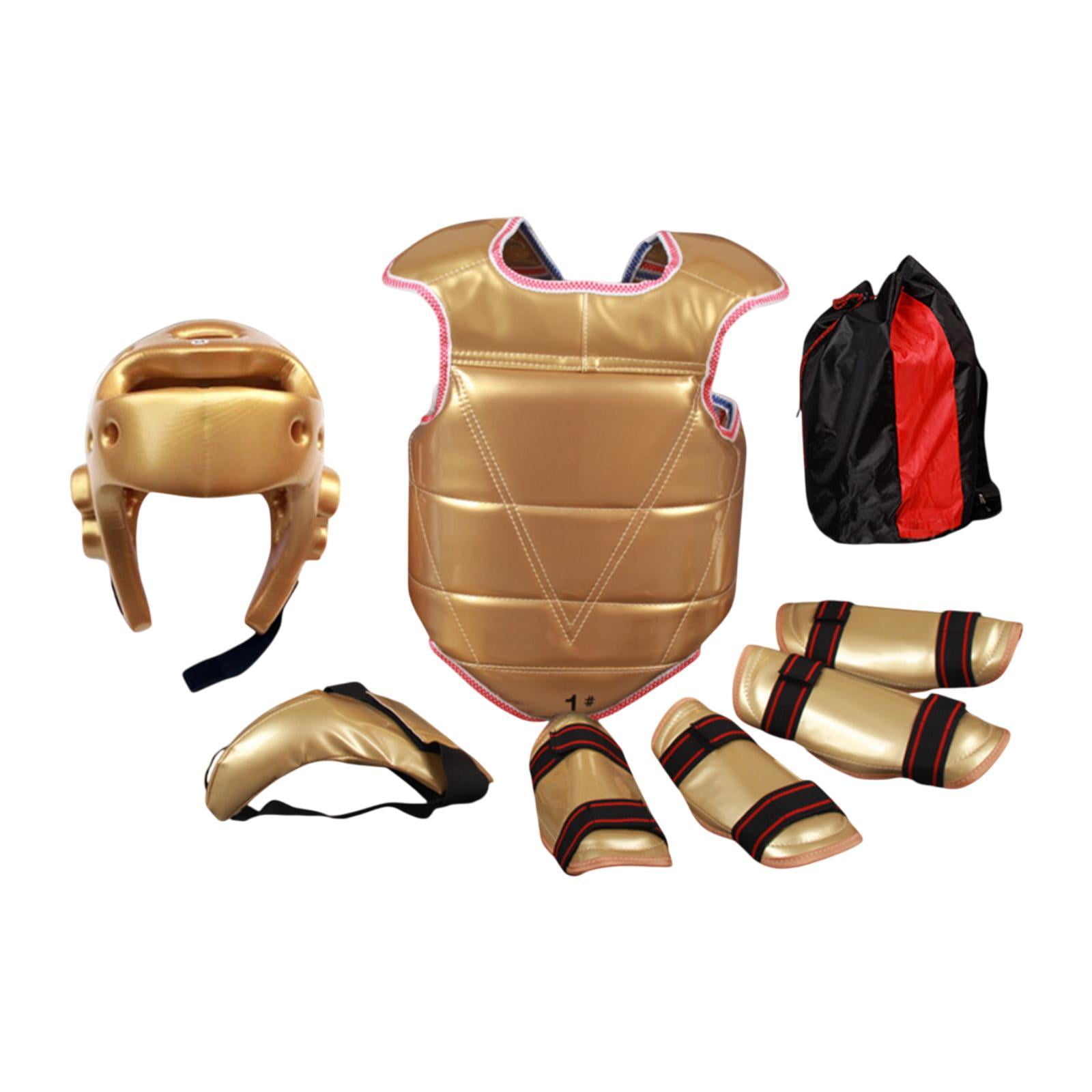 TTETTZ Boxing Set Karate Sparring Gear for Kickboxing Sanda Exercise ...