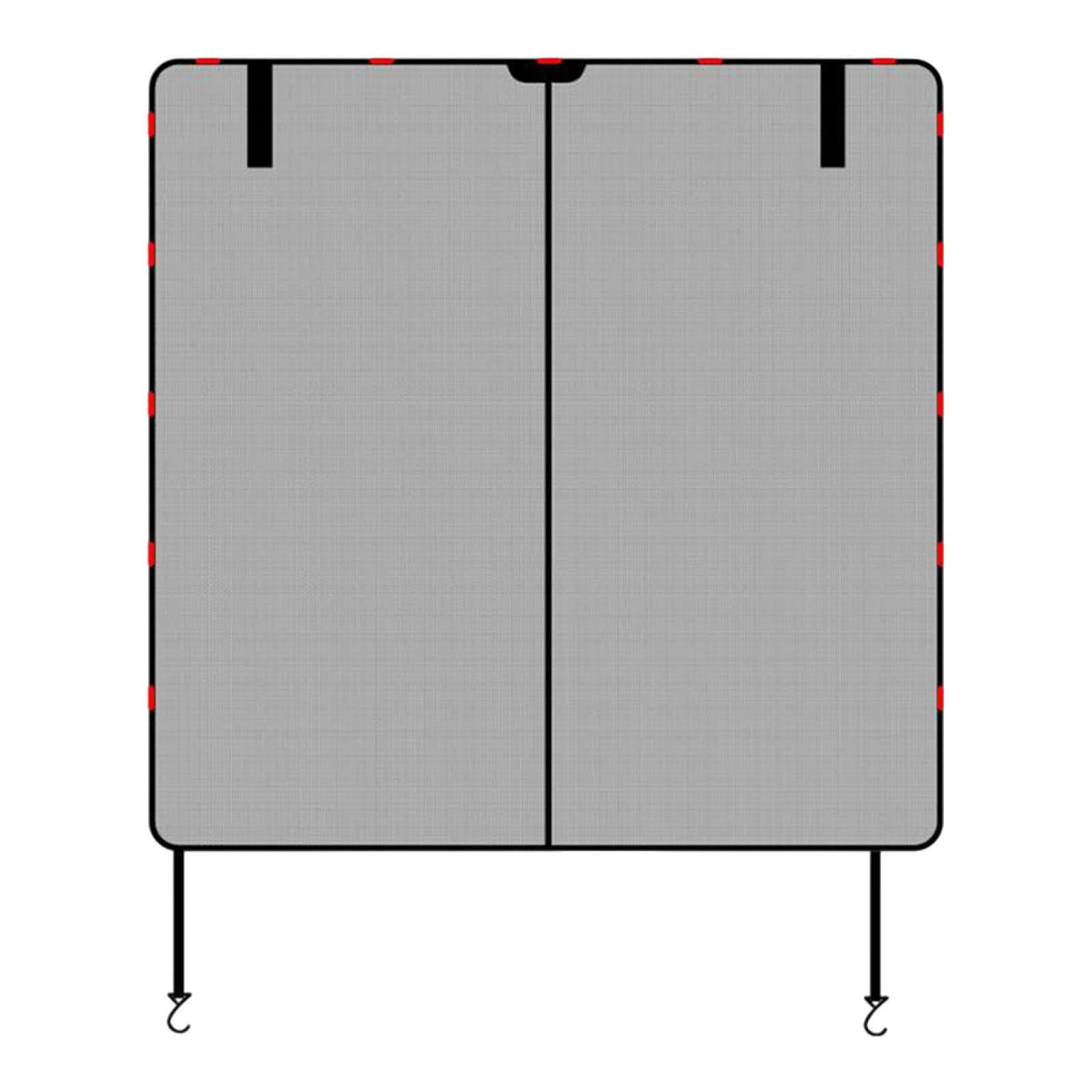 TTETTZ Car Tailgate Mesh Screen Breathable for Fishing Tail Gate Hatch ...