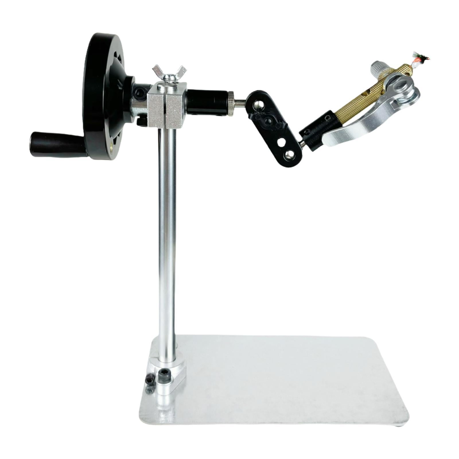 TTETTZ Rotary Fly Tying Vise Fly Fishing Practical Metal Portable ...