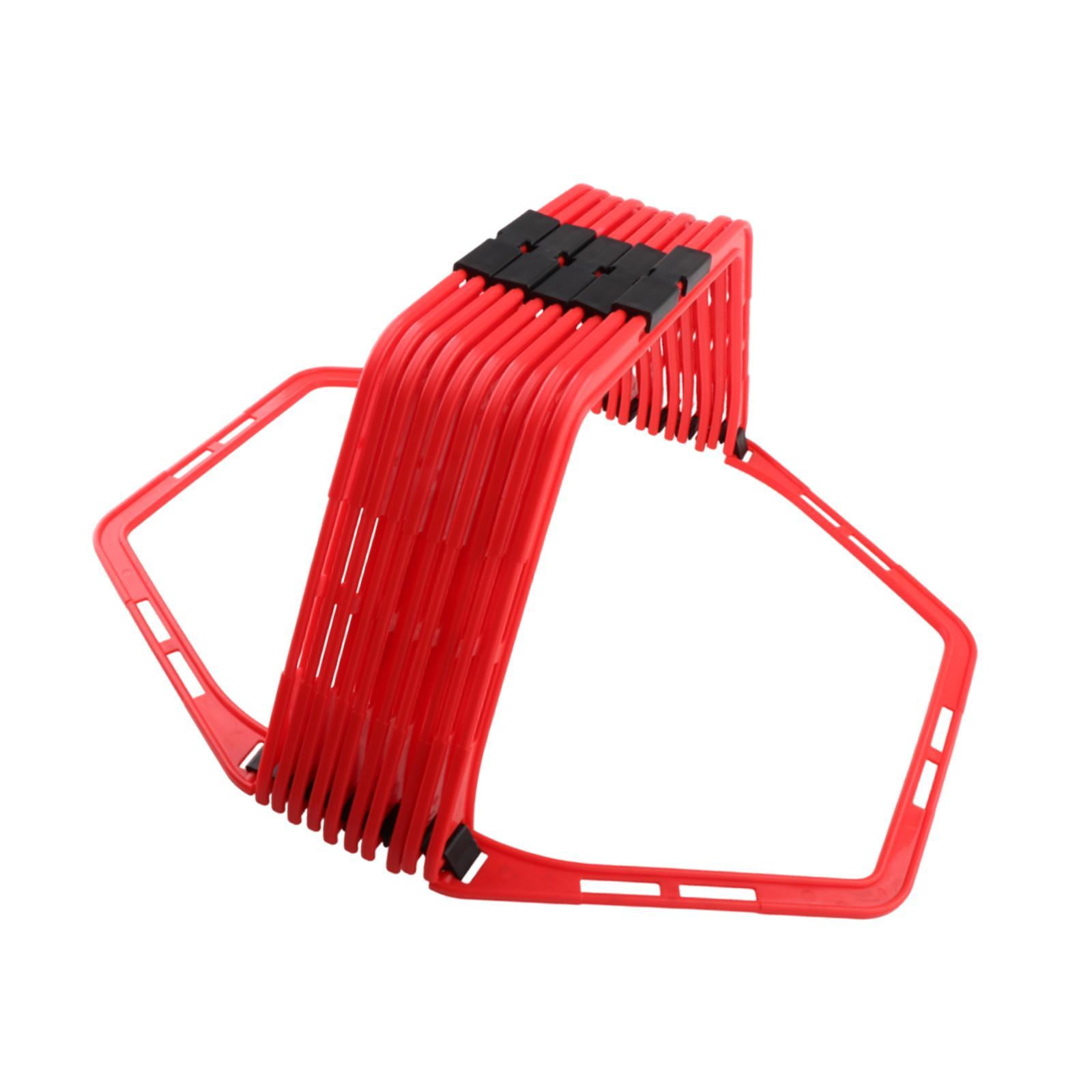 TTETTZ Soccer Agility Ladder Speed Ladder Jumping Obstacles Folding ...