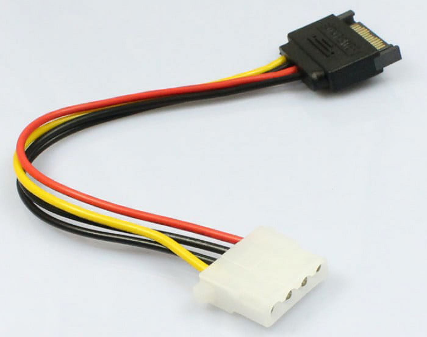 TTFDC 15 Pin Male to 4 Pin Female IDE Power Hard Drive - Walmart.com