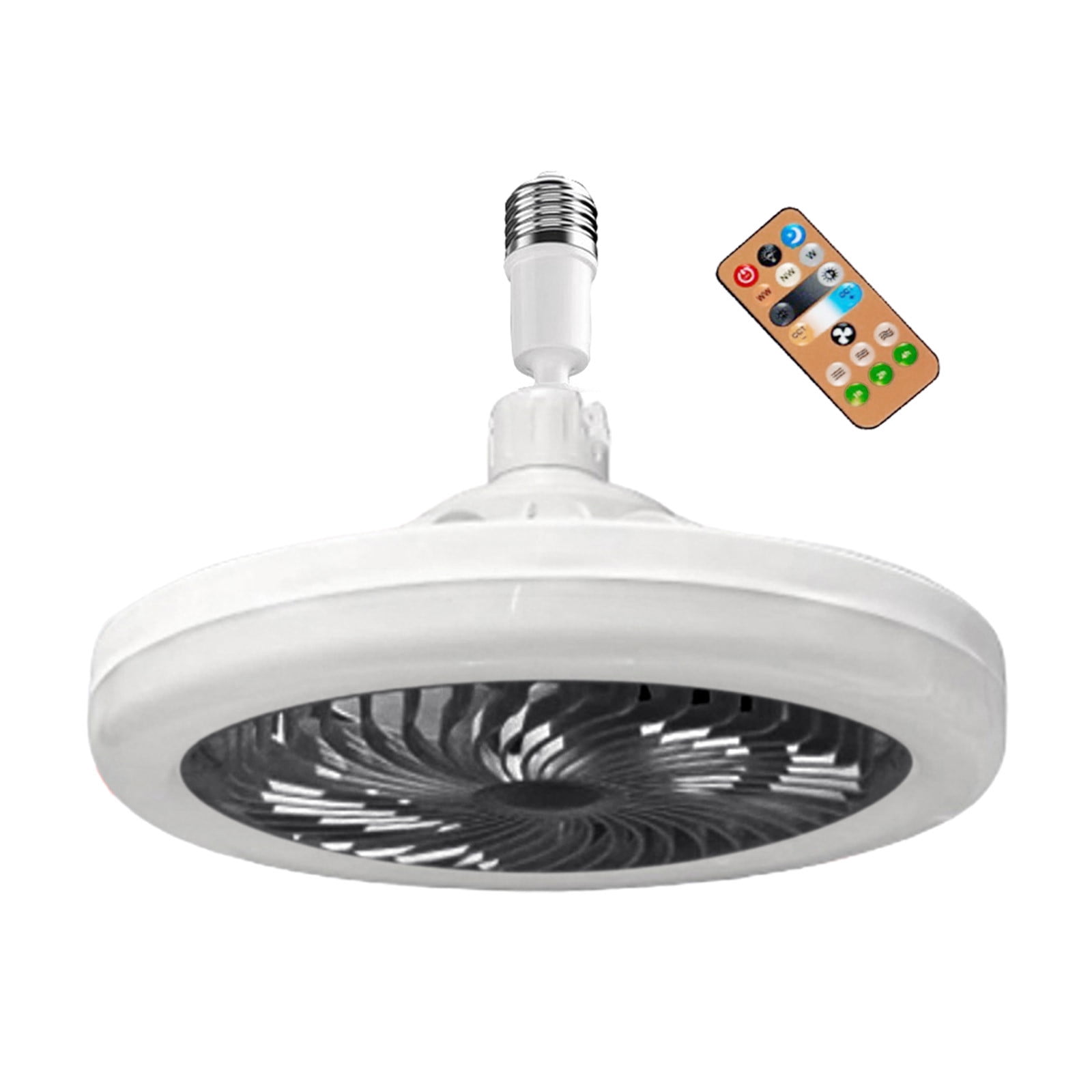 TTFDC Enclosed Ceiling Fans with Lights and Remote, 10 Inch Mini ...