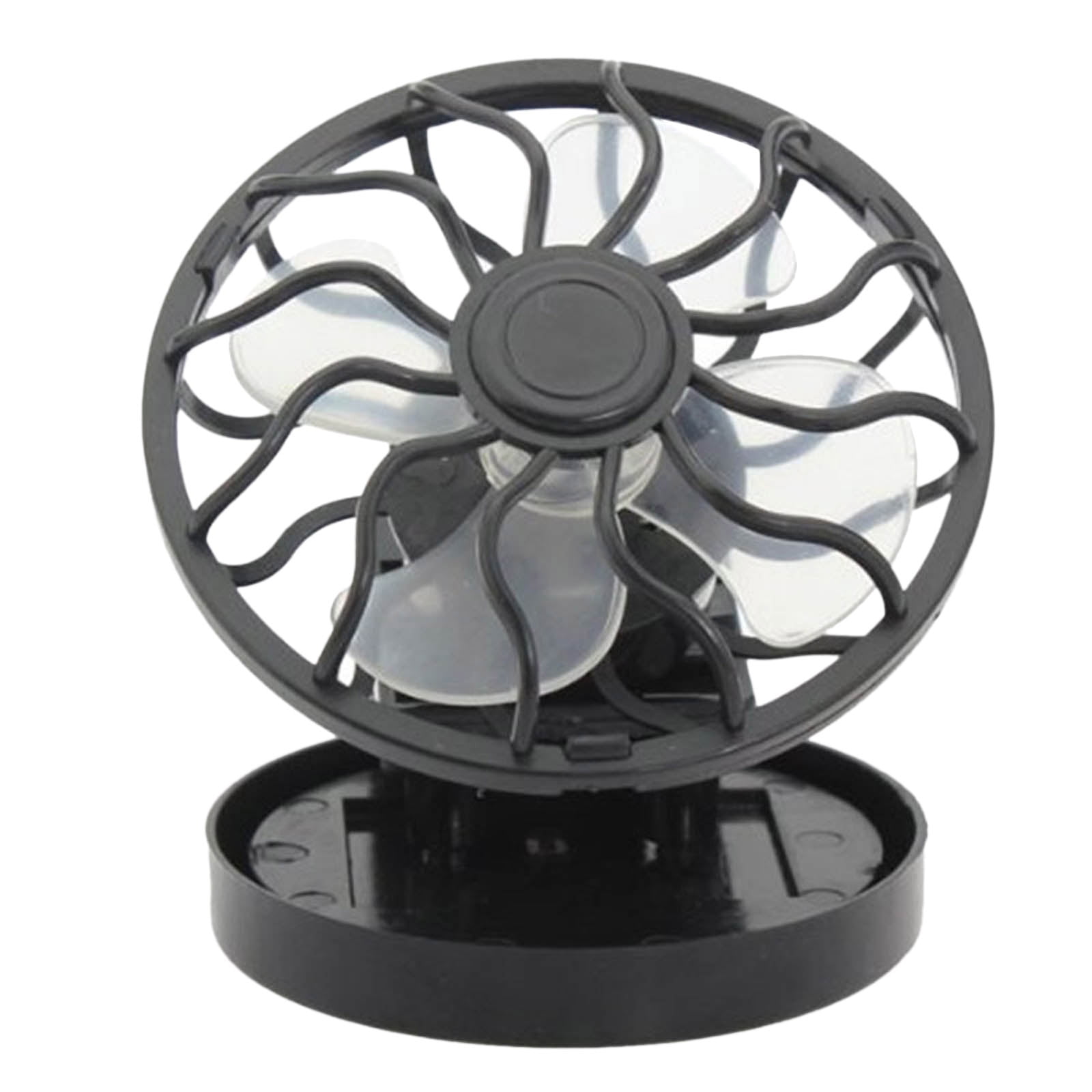 TTFDC Summer Portable Mini Solar Powered Clip Fan ?Clip On Table Travel ...