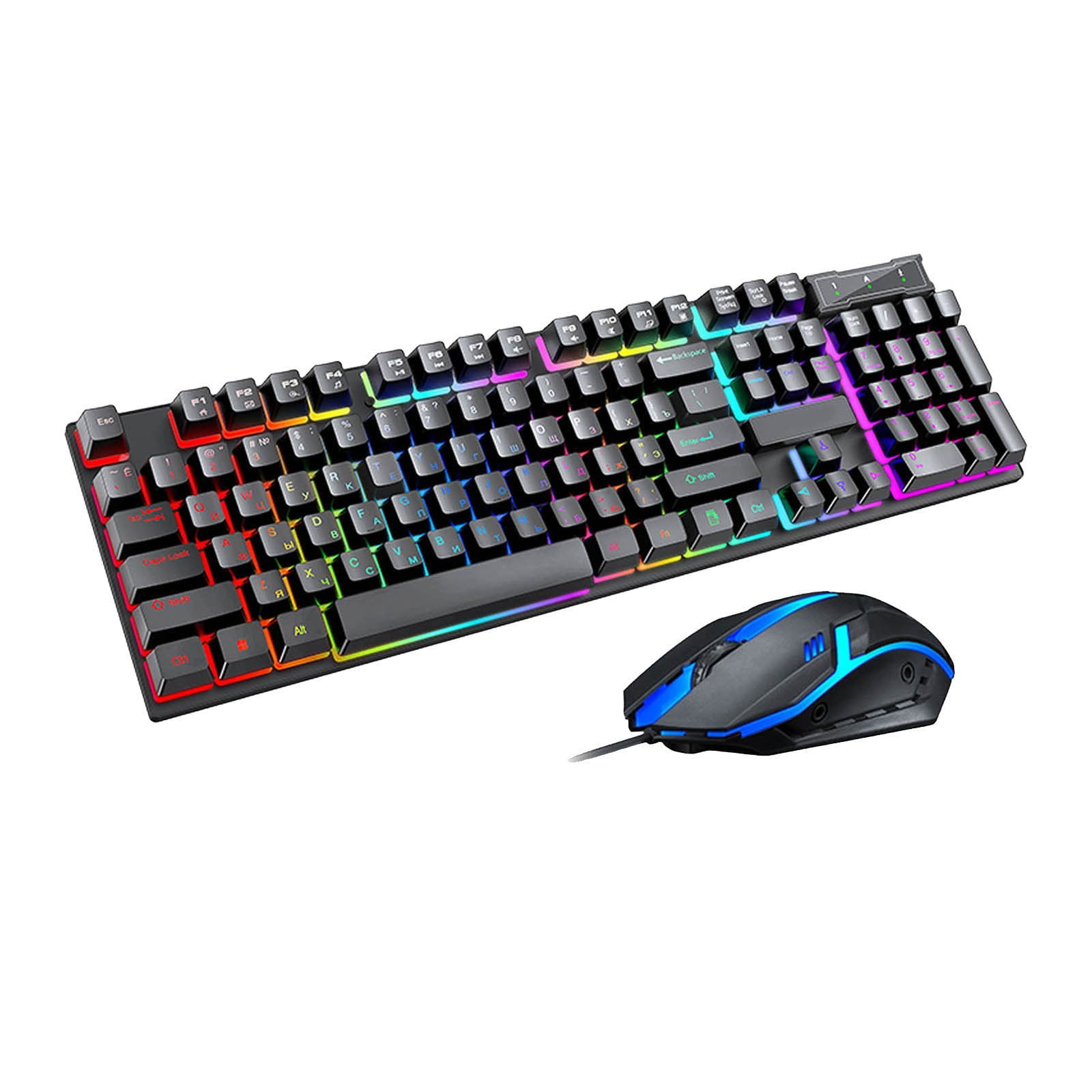 TTFDC T Wolf TF200 Wired Luminous Keyboard And Set Gaming Keyboard LED ...