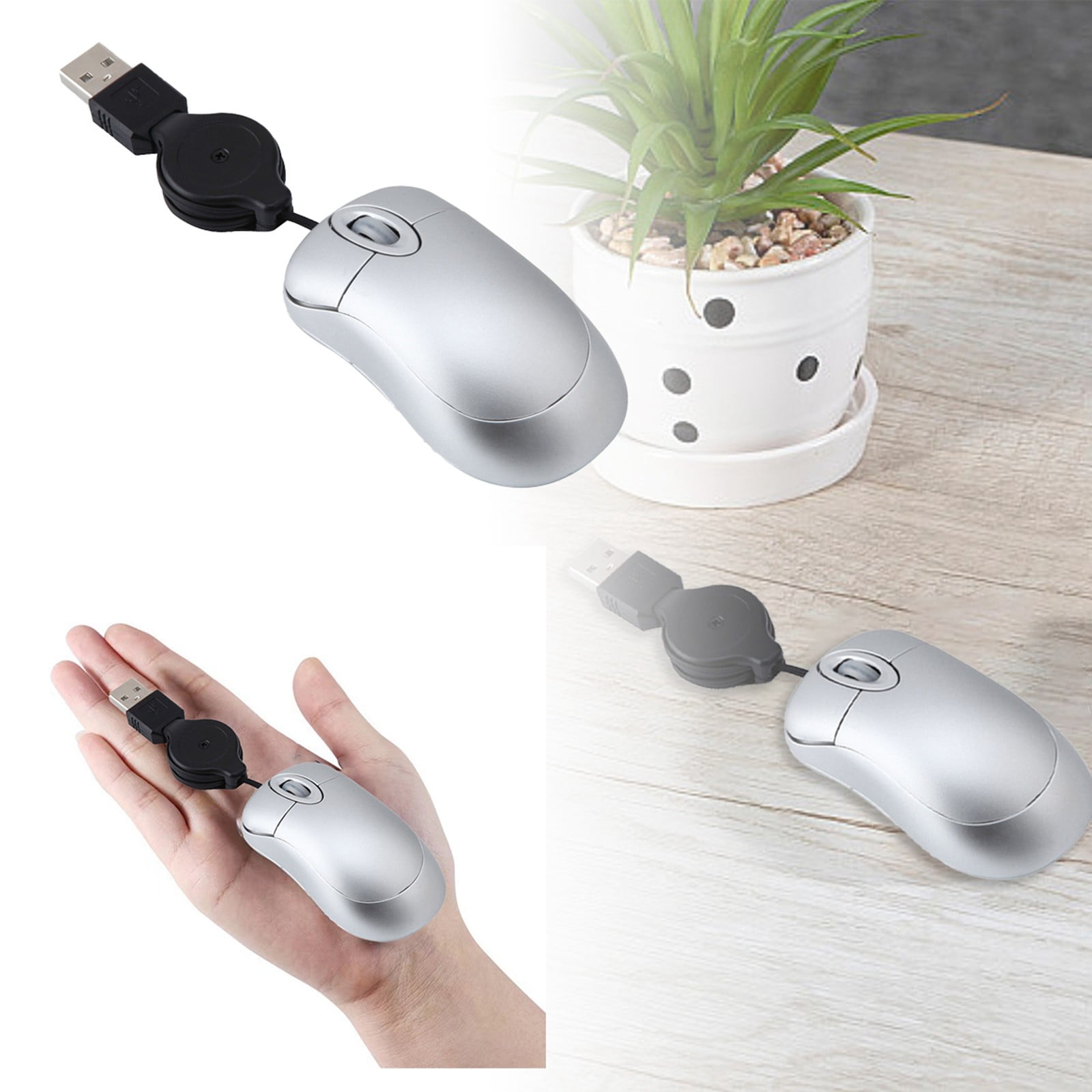 TTFDC Wired Kids Mini With Notebook USB Retractable For Girls Rival 600 ...