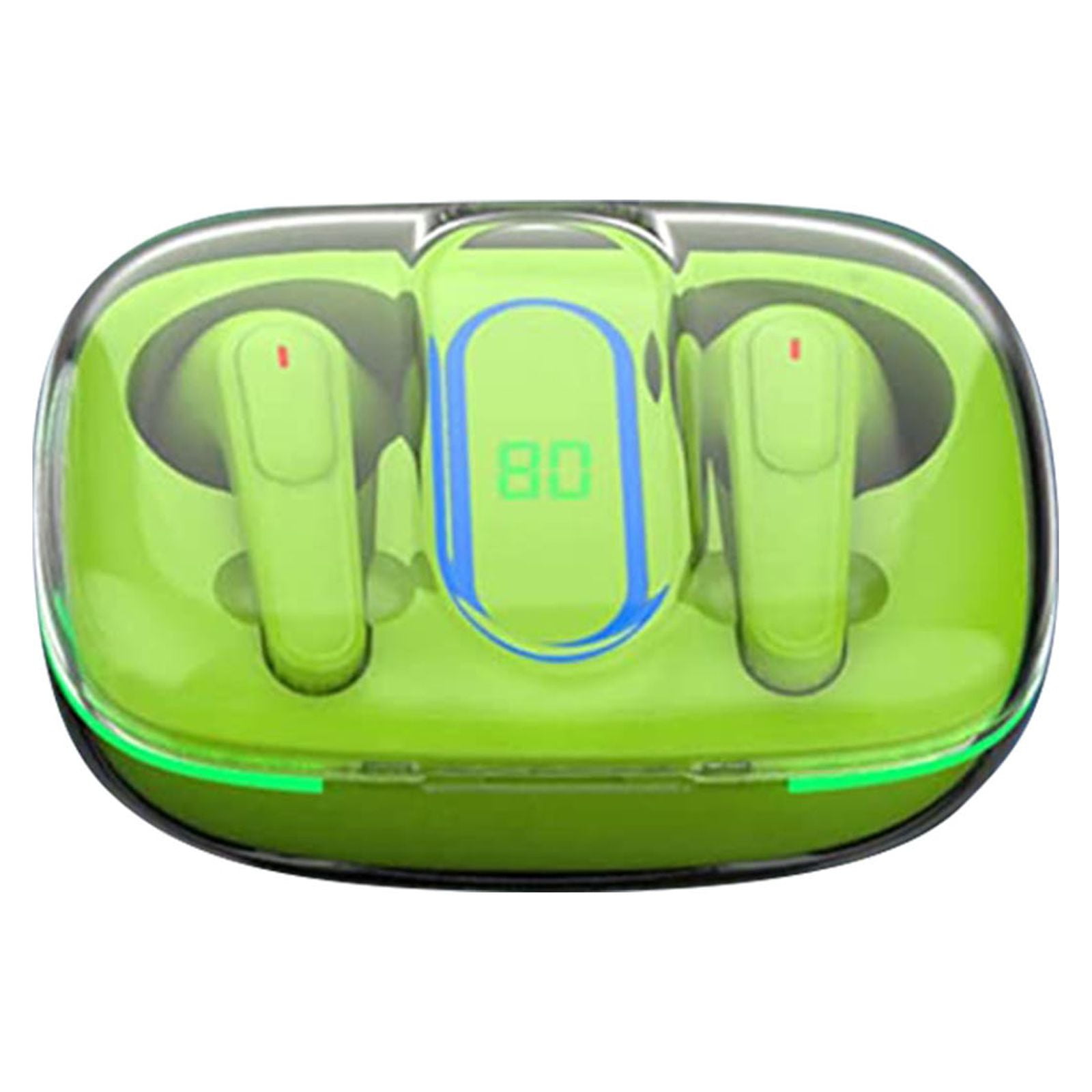 TTFDC Wireless Headphones In Ear Stereo Earbuds LED Digital Charging ...