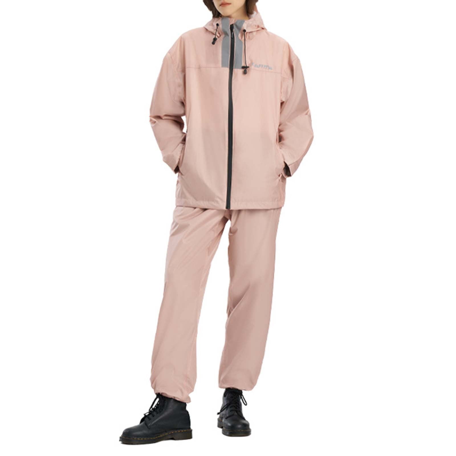 TTHXQING Women's Rain Jackets with Hood Outdoor Waterproof Hiking ...