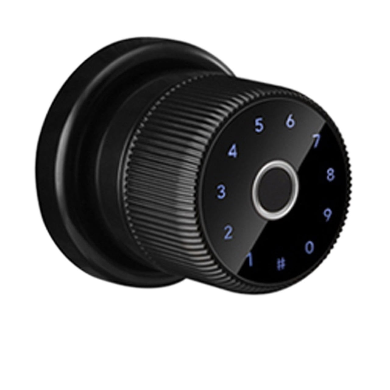 TTLOCK Electronic Digital Keypad Zinc Knob Fingerprint Smart Cylinder Door Lock ,Easy Install ...