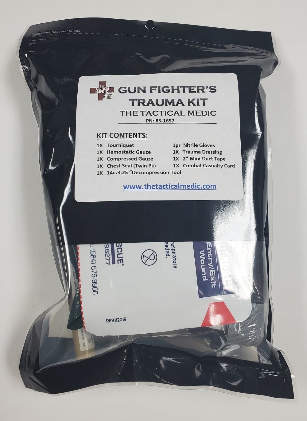 TTM Kit #3 (Gunfighter’s Trauma Kit) - Walmart.com