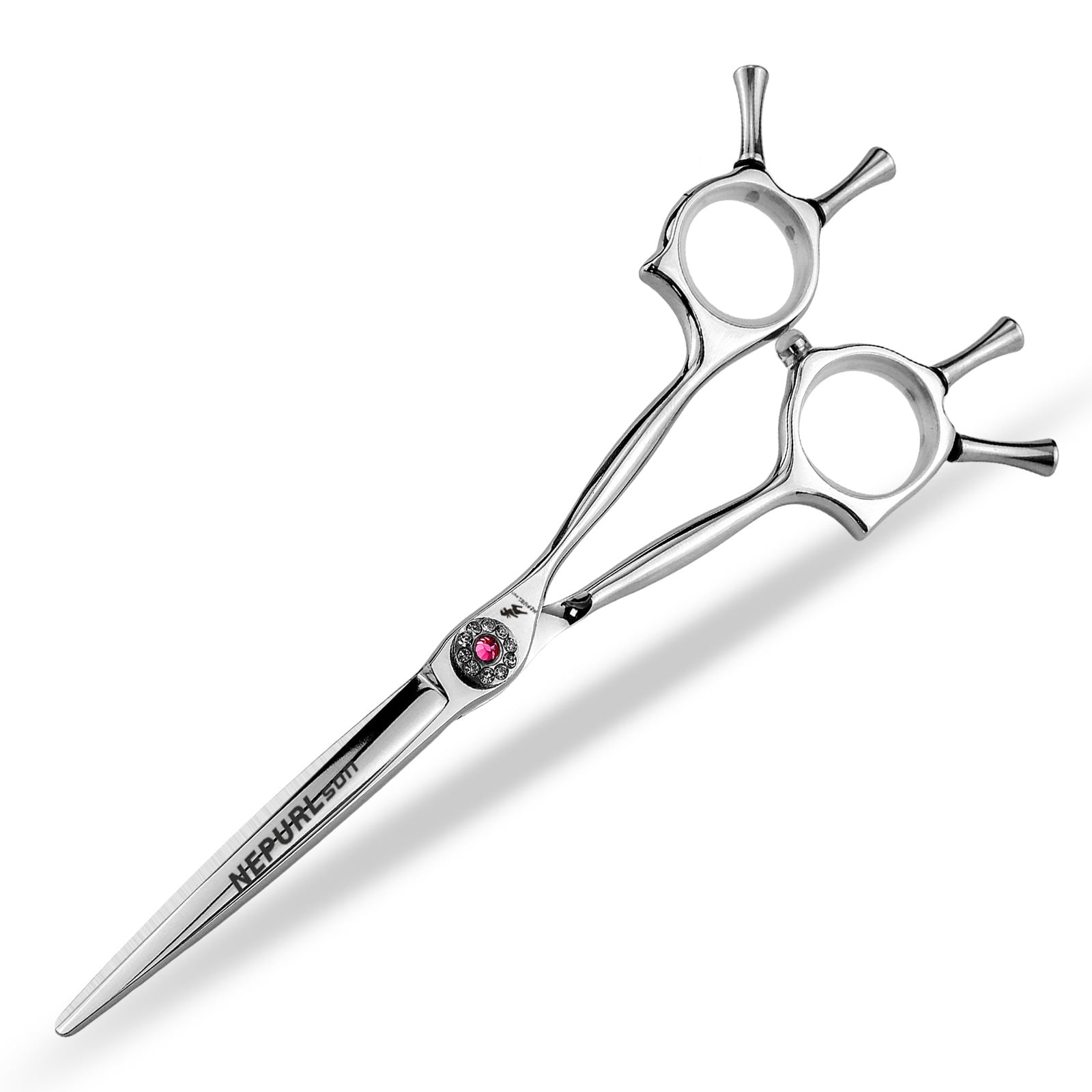 TTOOGO 6.0 Inch Double Tail Hair Cutting Scissors – 440C Straight ...