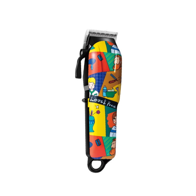 TTOOGO Electric Hair Clipper – Colorful Graffiti Design Hair Trimmer ...