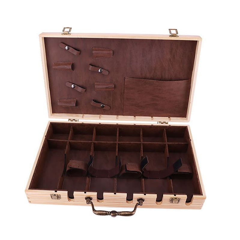 TTOOGO Professional Hairstylist Tool Box – Large Capacity Wooden ...