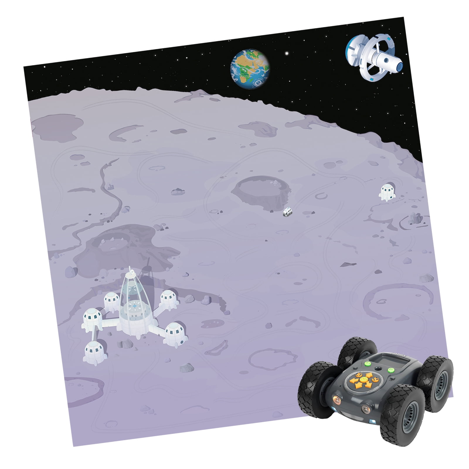 TTS Lunar Mat for Rugged Robot Coding Course Robots Activity Mats ...