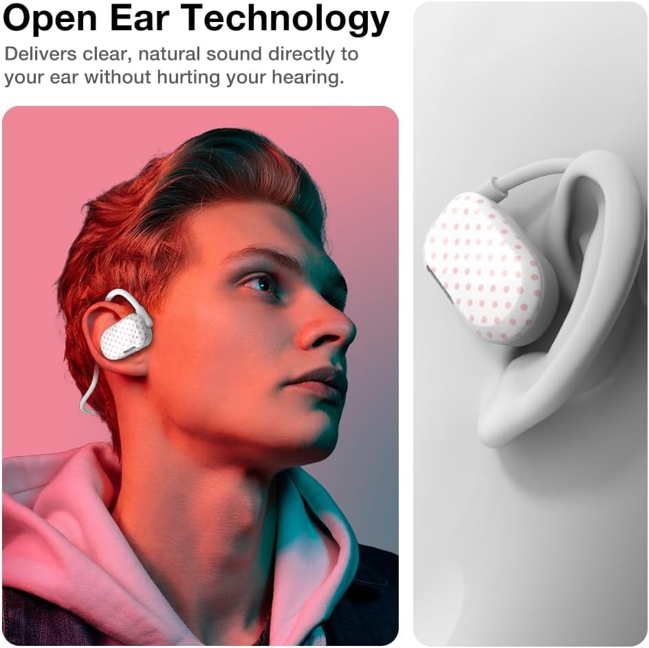 TTTYBA-Air Open Ear Headphones - True Air Conduction Wireless Bluetooth ...